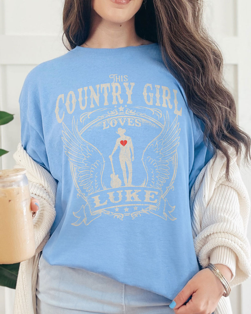 Country Girl® Loves Luke Tee – Country Girl Store
