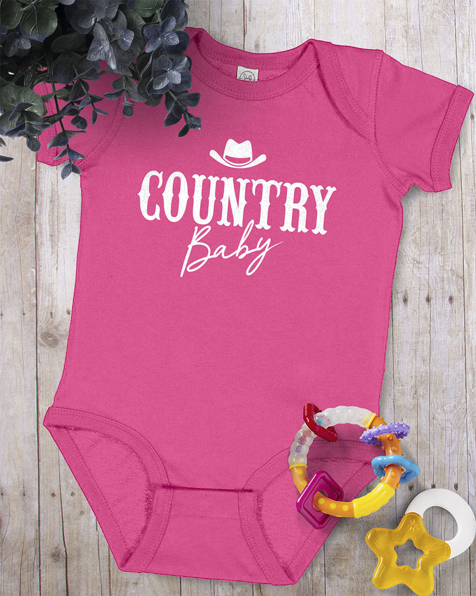 Country Baby® Hat Logo Infant Bodysuit, Fine jersey, 100% Cotton ...