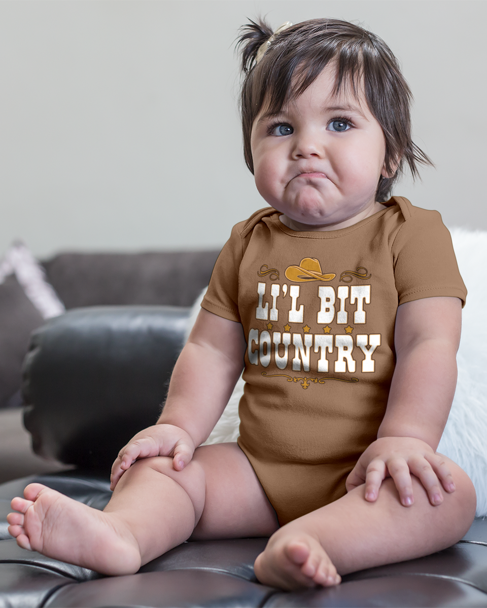 Country Baby® Infant Bodysuit Lil Bit Country – Country Girl Store